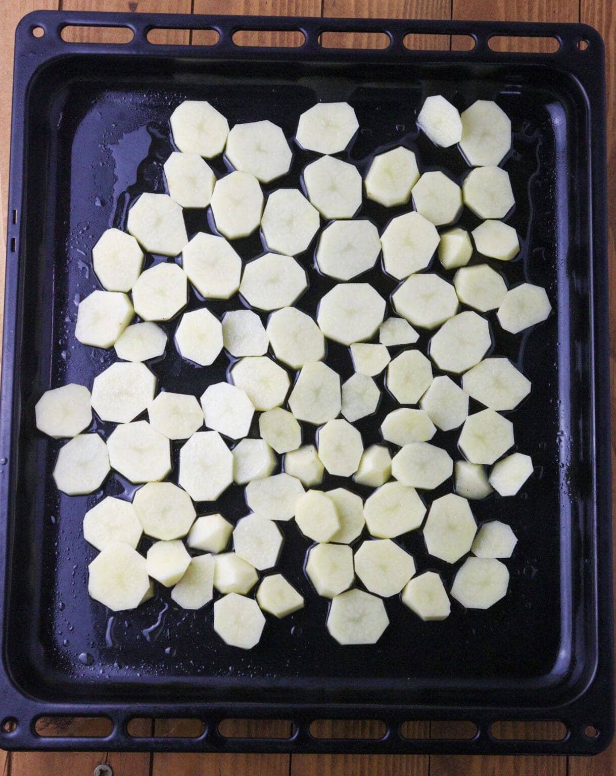 Oven Baked Grey Mullet (with Vegetables)