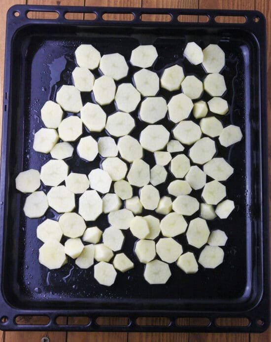 Oven Baked Grey Mullet (with Vegetables)