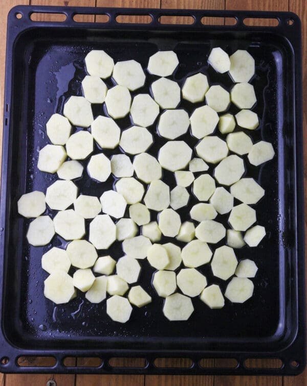 Oven Baked Grey Mullet (with Vegetables)
