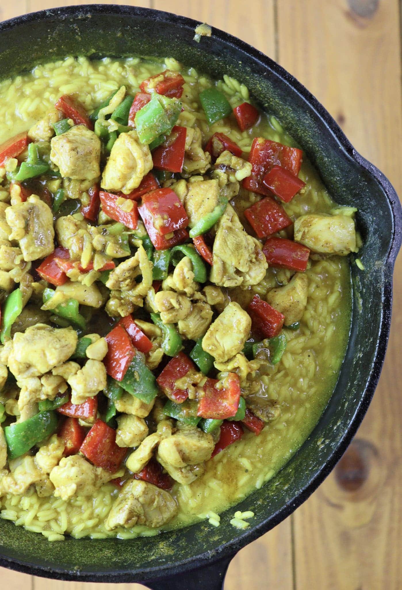 One Pot Chicken Curry and Rice