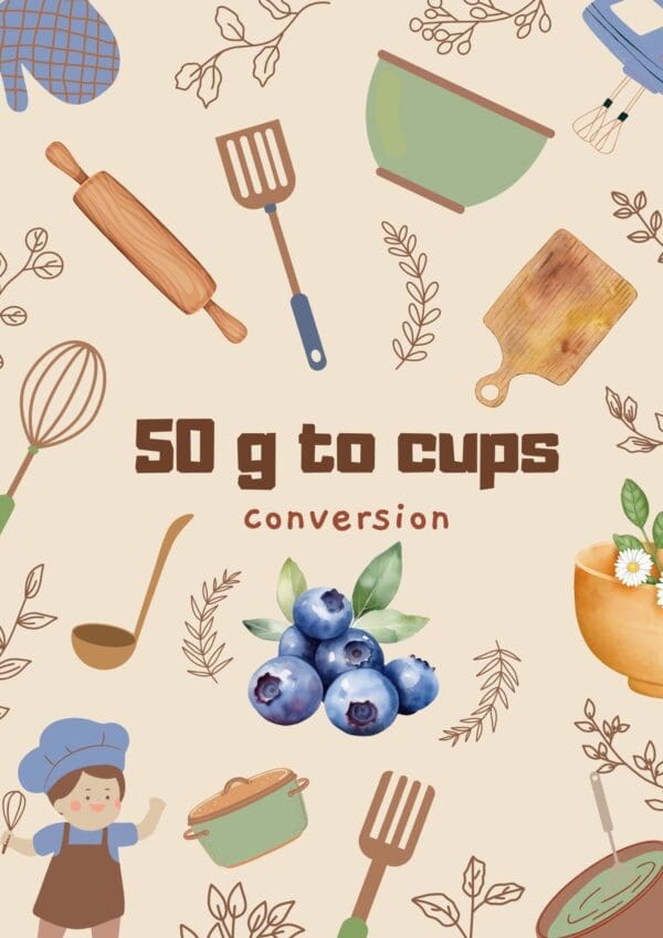 70 Grams to Cups (The Easy Way)