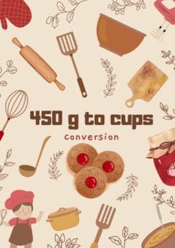 600 Grams to Cups (Converter & Chart)