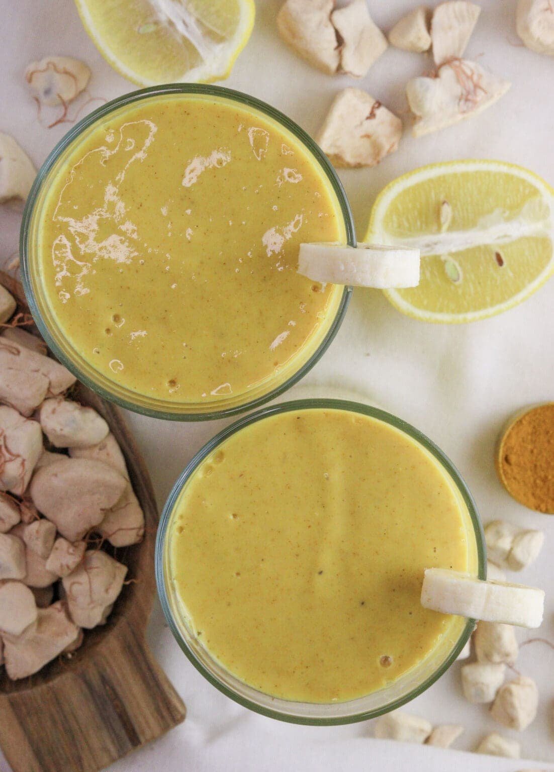 Baobab Smoothie with Ginger